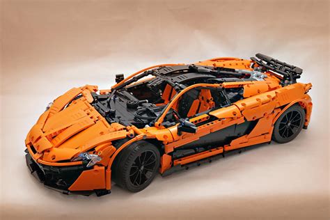 LEGO MOC McLaren P1 hypercar 1:8 - manual version only - by brunojj1 ...