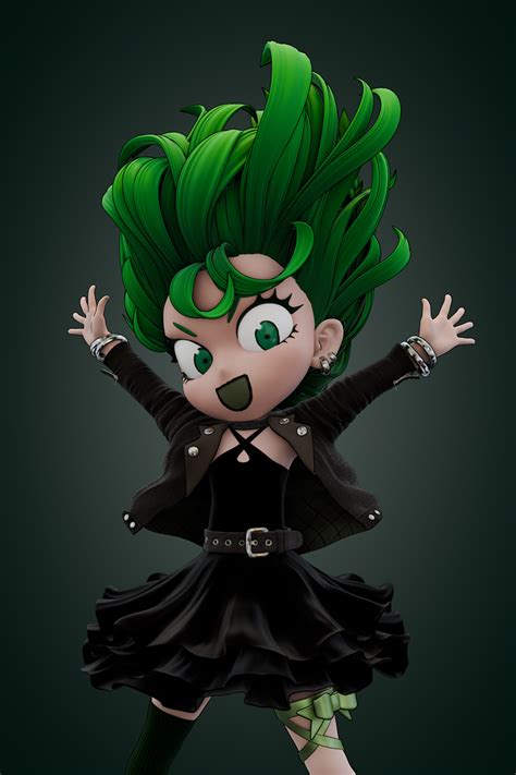 Fan Art Tatsumaki Finished Projects Blender Artists Community