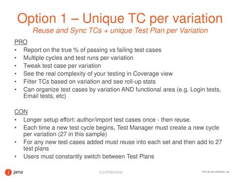 jama options for complex testing variations ppt download