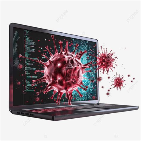 computer virus concept hacker attack detected skull ransomware