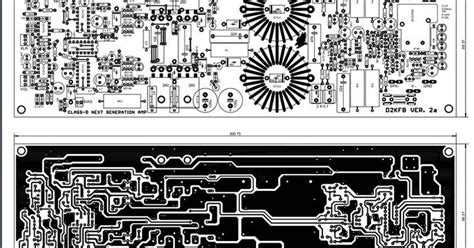 Pcb Layout Class D D2k Fb Full Bridge 2000w Class D Amplifier