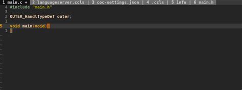 No Suggestion For Completion For Nested Struct In C · Issue 2619