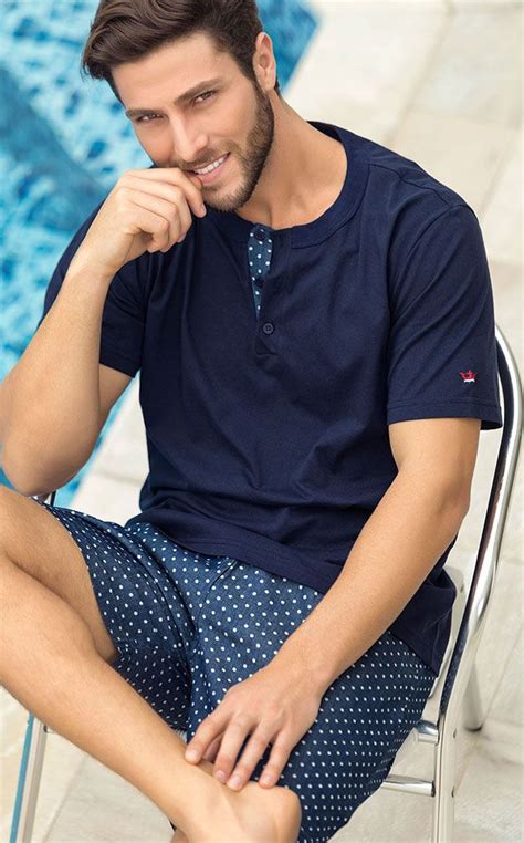 Pin De Juneszewei Em Mens Nightwear Roupa De Dormir Masculina Pijamas Para Homens Roupas