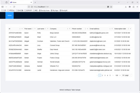 在blazor Webassembly中使用ant Design Blazor构建自定义表格组件ant Design 图表在blazor如何引用 Csdn博客
