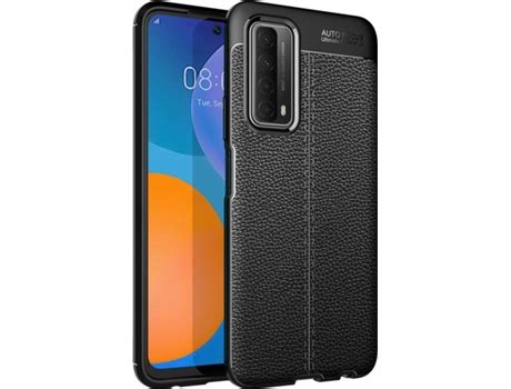 Capa Huawei P Smart 2021 ANTIIMPACTO Rugged Leather Preto Worten Pt