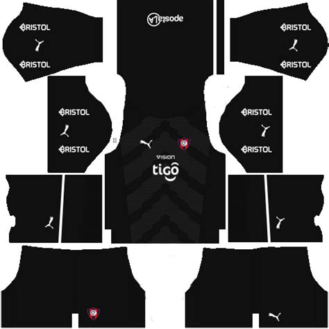 Cerro Porteno DLS Kits Logo 2025 26 DLS Kit S Logo S