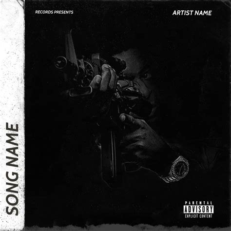 Rap Mixtape Cover Art Design Template Rap Album Covers Album Cover Art Album Art Music Covers