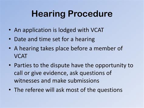 Ppt Vcat The Victorian Civil And Administrative Tribunal Powerpoint Presentation Id 2598744