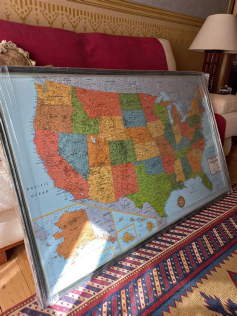 Planisfério Dos Estados Unidos Arroios • Olx Portugal