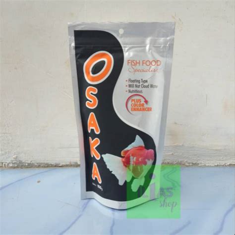 Jual Pakan Ikan Hias Mas Koki OSAKA 100gr Shopee Indonesia