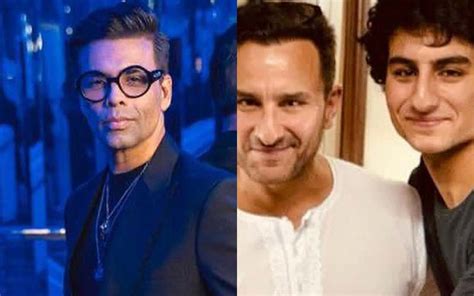 Karan Johar To Launch Saif Ali Khan S Son Ibrahim Ali Khan In Bollywood Movie To Go On Floors