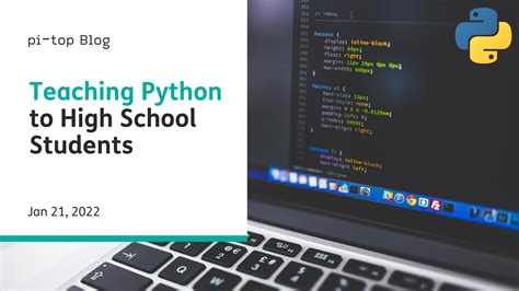 Teaching Python To High School Students