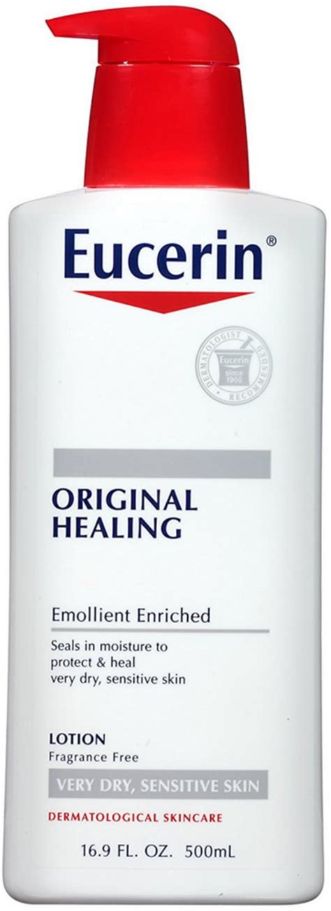 Eucerin Original Healing Lotion 1690 Oz Pack Of 3
