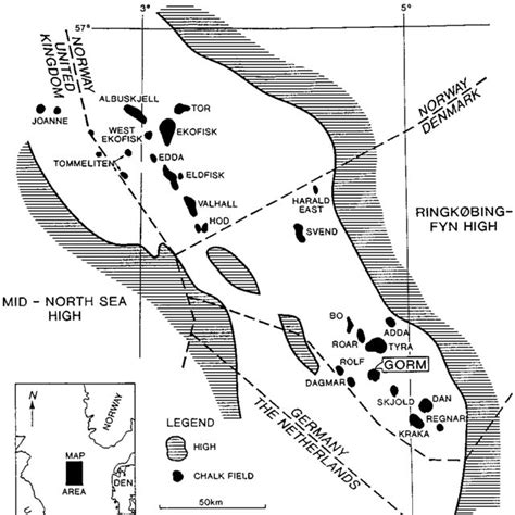 Location Of The Gorm Field Modified After Ref Download Scientific Diagram