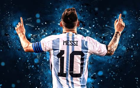 Sfondo Di Tiro Di Lionel Messi