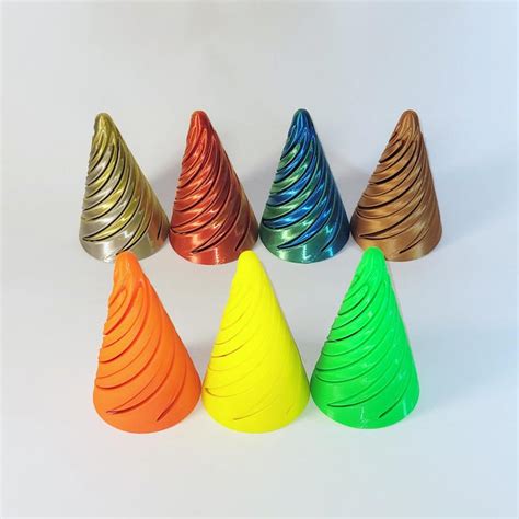 3d Printed Impossible Cone Etsy