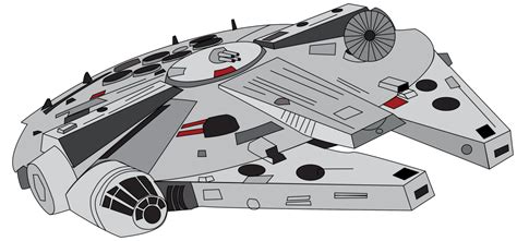 Millenium Falcon Vector At Getdrawings Free Download