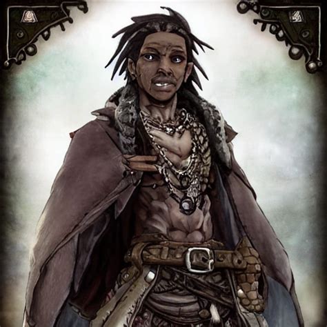 Octopath Traveler Style Fantasy Rpg Character Art Of Voodoo S