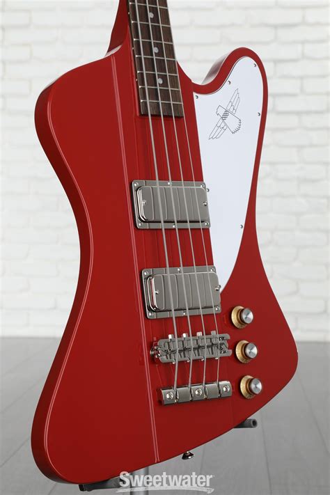 Epiphone Thunderbird 64 Bass Guitar Ember Red Sweetwater