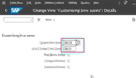 How To Change Timezone In SAP