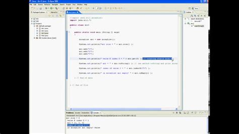 Java Tutorial In Eclipse ArrayList YouTube