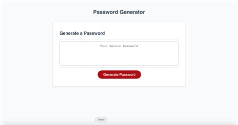 Github Nickwilmas1password Generator Generate Secure Passwords
