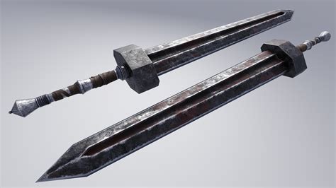 Great Sword From Elden Ringdark Souls Finished Projects Blender