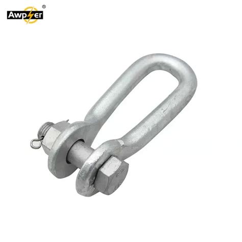 Quality Assurance Galvanized Steel U Type Shackle Anchor Shackles U Shaped Shackle Clamp And