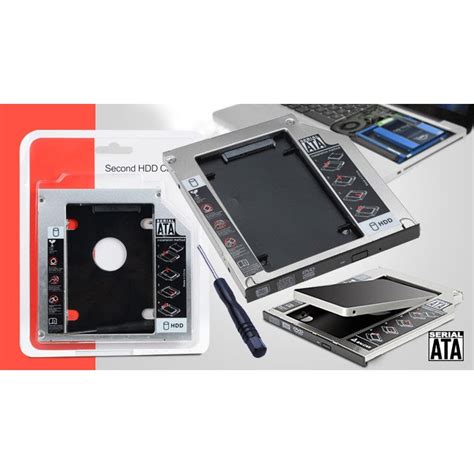 Second Hdd Ssd Caddy Sata Frame 127mm Shopee Philippines