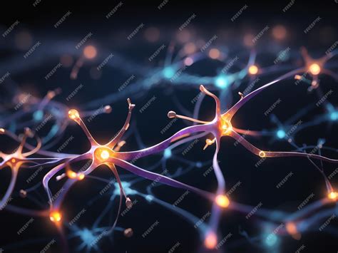 Premium Photo | Neural Connections Conceptual Illustration of Neuron ...