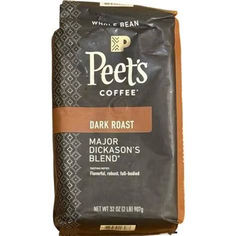 【yo~小舖】peets Major Dickasons 咖啡豆907公克745元包 2025929 蝦皮購物