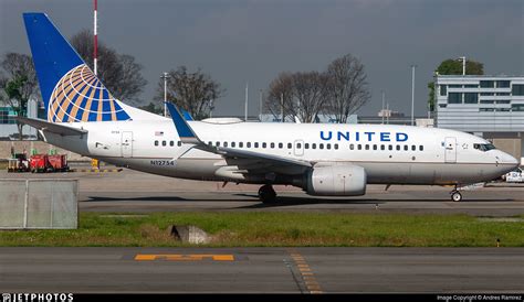 N12754 | Boeing 737-7V3 | United Airlines | Andres Ramirez | JetPhotos