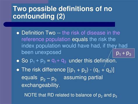 Ppt 3 Causal Models Part Ii Counterfactual Theory And Traditional Approaches To Confounding