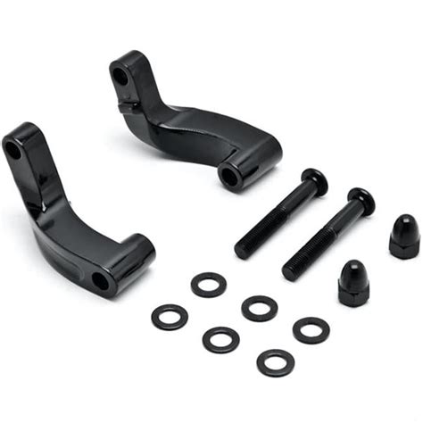 Krator Km018 B Mirror Relocation Extension Adapter Kit For Harley