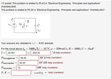 Solved 11 Points This Problem Is Related To P5 63 In
