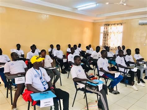 Gffcaf C License Coaching Course Ends The Gff Official Website