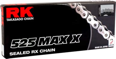 Rk Max X 525 X Ring Motorcycle Chain Custom Moto Wheels