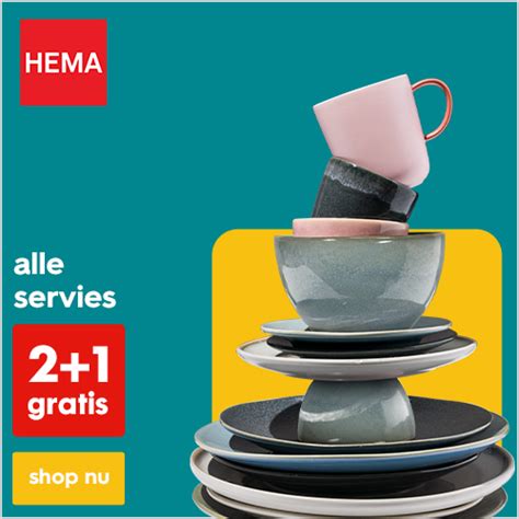 Alle Servies 21 Gratis Cadeau Van Hema
