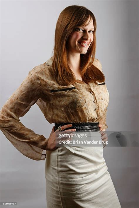 Actor Vinessa Shaw Is Photographed For Los Angeles Times On February