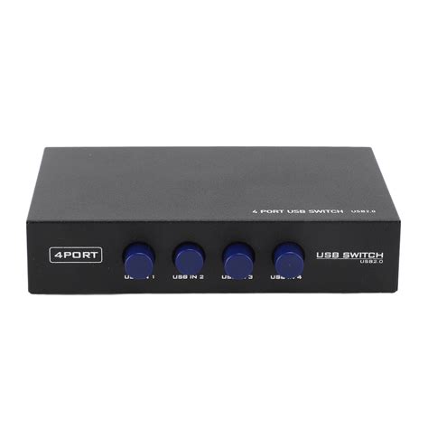 Conmutador Compartido Usb 20 A Usb B Caja De Interruptor Manual Para