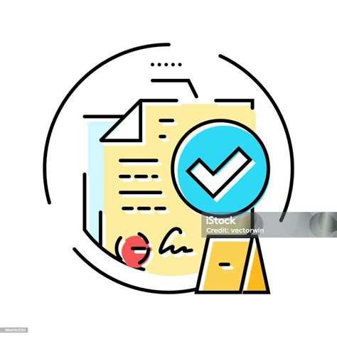 Corroborating Evidence Crime Color Icon Vector Illustration Stock Illustration Download Image
