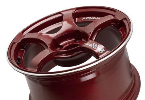 Advan Tc4 16x65 45 4x100 Racing Candy Red And Ring — Envision Tuning