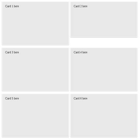 Html Using Csscss3 How Build Fluid Column Layout Where Different