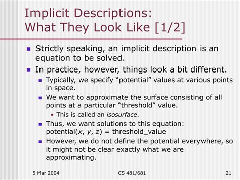 Ppt Interpolating Splines Implicit Descriptions Powerpoint