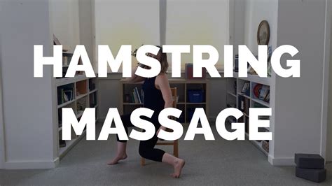 Hamstring Massage With Therapy Balls Youtube
