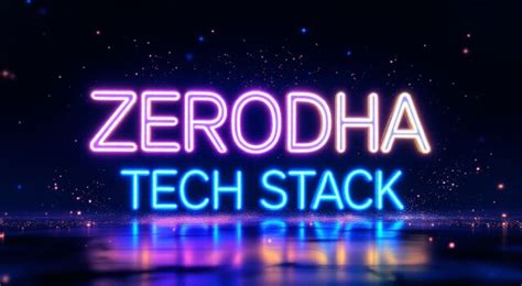 Rajandran R On Linkedin Understanding Zerodhas Tech Stack