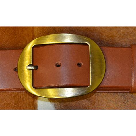 Ceinture Cuir Largeur 4cm Boucle IBIZA Les Cuirs Nomades