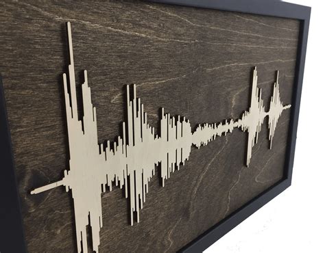 Custom Artwork Soundwave Art Soundwave Art Wave Art Framed Art