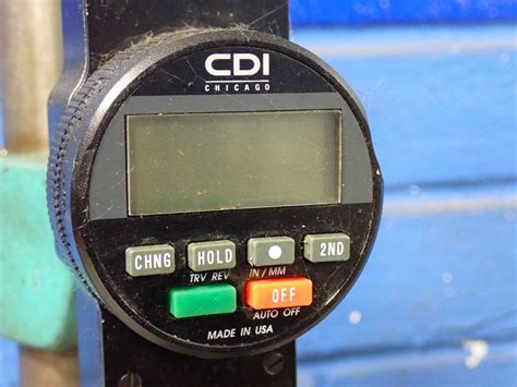 Used Cdi Digital Indicator With Stand Hgr Industrial Surplus