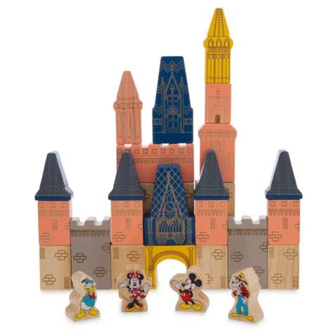 Mickey Mouse And Friends Castle Stacking Block Set Allearsnet